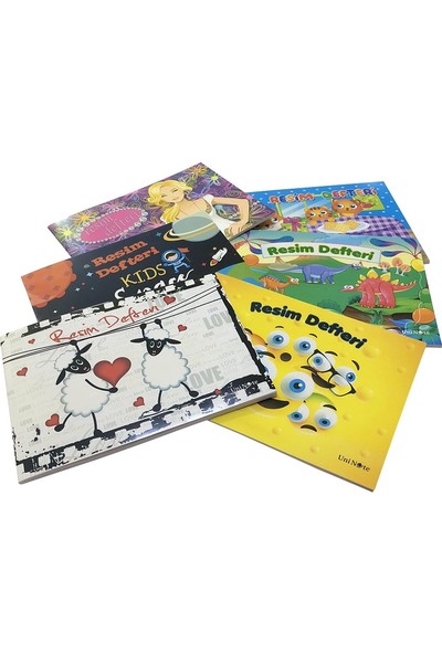 Çınar A5 Küçük Boy Resim Defteri 40 Yaprak Perforajlı (Cırtlı)