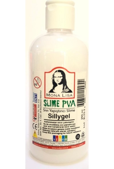Südor Mona Lisa Sıvı Borax (Boraks) 250 Ml. Sillygel Südor Mona Lisa Sıvı Borax (Boraks) 250 Ml. Sillygel