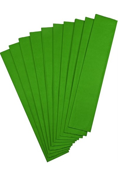 Gıpta Krapon Kağıdı 50 Cm X 200 Cm Yeşil Tekli