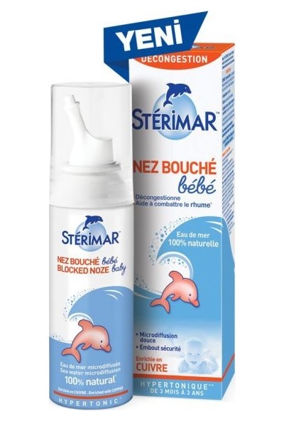 Sterimar Hypertonic Baby Tıkalı Burun 50 ml