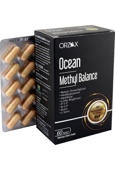 Ocean Plus Methyl Balance 60 Kapsül Ocean Plus Methyl Balance 60 Kapsül