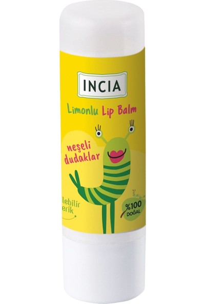 INCIA Kids Limonlu Dudak Besleyici INCIA Kids Limonlu Dudak Besleyici