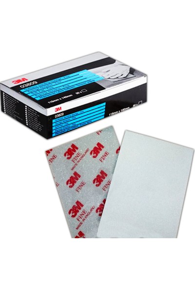 3m 03810 Süper Fine Sünger Yumuşak Tabaka Zımpara 115 x 140 mm 3m 03810 Süper Fine Sünger Yumuşak Tabaka Zımpara 115 x 140 mm