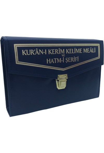 Kelime Mealli 30 Cüz Hatmi Şerif Kur'an-ı Kerim (Rahle Boy) - Elmalılı Muhammed Hamdi Yazır Kelime Mealli 30 Cüz Hatmi Şerif Kur'an-ı Kerim (Rahle Boy) - Elmalılı Muhammed Hamdi Yazır