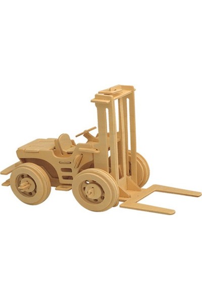 Piramigo 3D Büyük Ahşap Maket Forklift Piramigo 3D Büyük Ahşap Maket Forklift