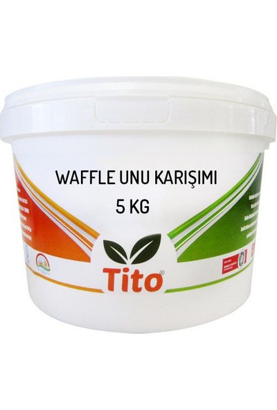 Tito Waffle Unu Karışımı 5 kg Tito Waffle Unu Karışımı 5 kg