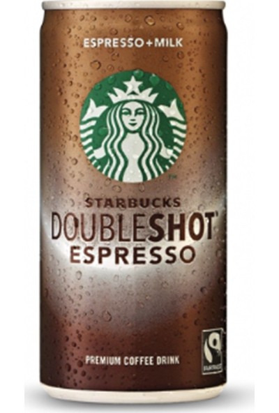 Starbuck Doubleshot Espresso Soğuk Kahve 200 Ml