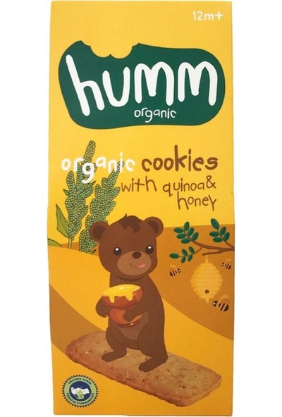 Humm Organik Kinoalı Ballı Kurabiye 55 G.