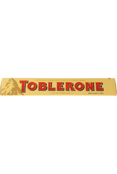 Toblerone Sütlü Çikolata 100 gr