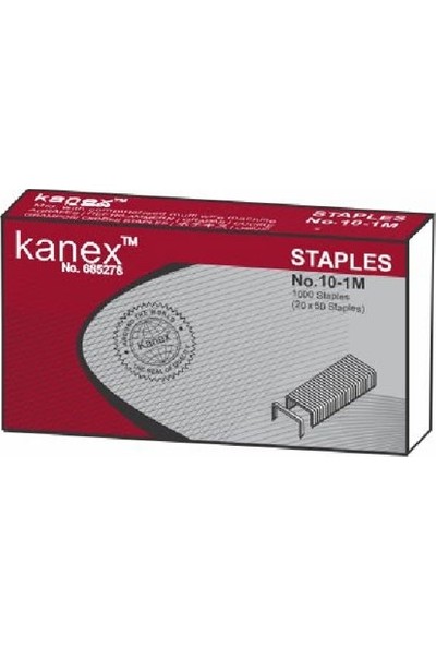 Kanex Zımba Teli No.10-1M-20'Li Paket Kanex Zımba Teli No.10-1M-20'Li Paket