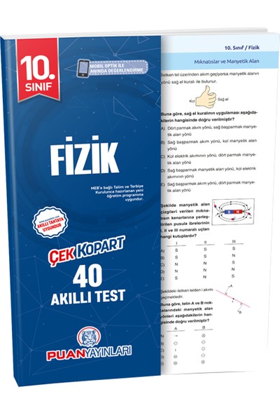 Puan Yayınları 10. Sınıf Fizik Akıllı Test