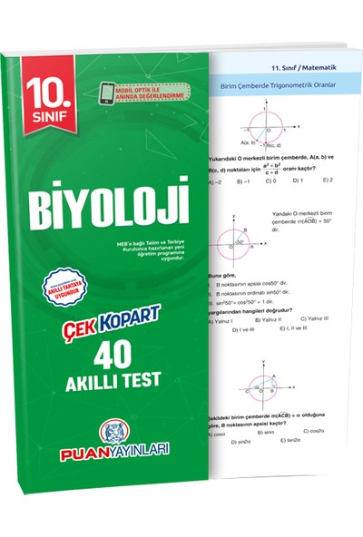 Puan Yayınları 10. Sınıf Biyoloji Akıllı Test Puan Yayınları 10. Sınıf Biyoloji Akıllı Test