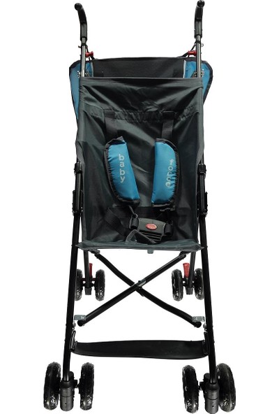 Baby Force Pratik Baston Bebek Arabası Mavi Baby Force Pratik Baston Bebek Arabası Mavi