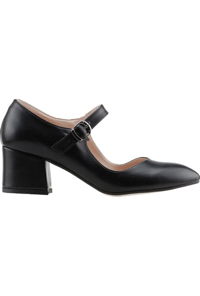 Ayakland 544-318 Babet 5 cm Topuk Bayan Cilt Sandalet Ayakkabı Si̇yah Ayakland 544-318 Babet 5 cm Topuk Bayan Cilt Sandalet Ayakkabı Si̇yah