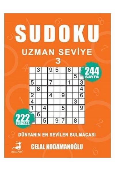 Sudoku 3 - Uzman Seviye - Bertan Kodamanoğlu Sudoku 3 - Uzman Seviye - Bertan Kodamanoğlu