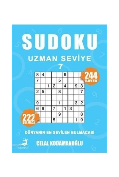 Sudoku 7- Uzman Seviye - Bertan Kodamanoğlu Sudoku 7- Uzman Seviye - Bertan Kodamanoğlu