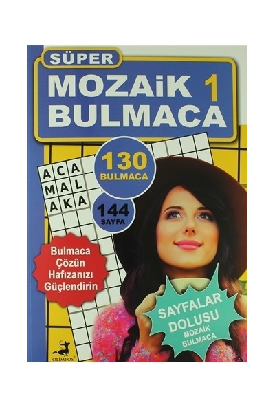 Süper Mozaik Bulmaca - Bertan Kodamanoğlu Süper Mozaik Bulmaca - Bertan Kodamanoğlu