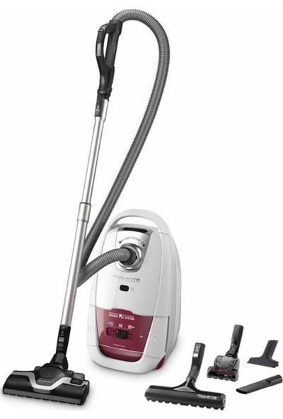 Rowenta ROW RO7347EA Silence Force 4A+ Toz Torbalı Süpürge [Beyaz] - 2211400493