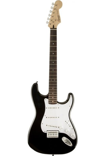 Squier MM Strat Sabit Köprü Siyah Elektro Gitar Squier MM Strat Sabit Köprü Siyah Elektro Gitar