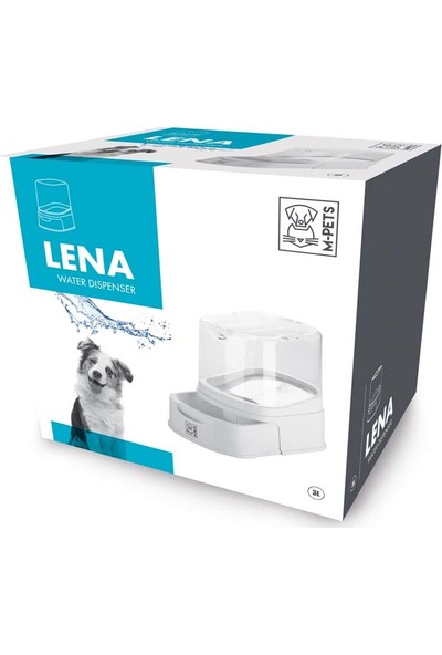 M-Pets Çekmeceli-Depolu Su Kabı 3000 Ml