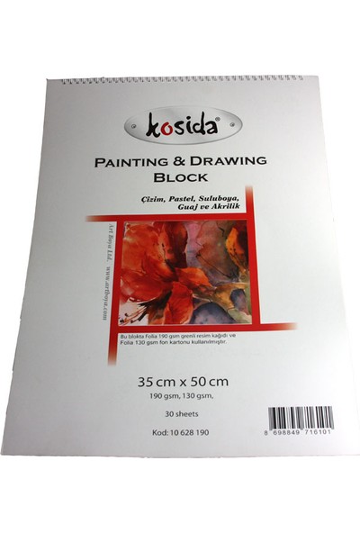 Kosida Paınting Blok 35X50 cm