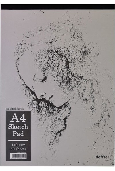 Deffter Eskiz Defteri Ciltli Beyaz A4 64620-3 Deffter Eskiz Defteri Ciltli Beyaz A4 64620-3