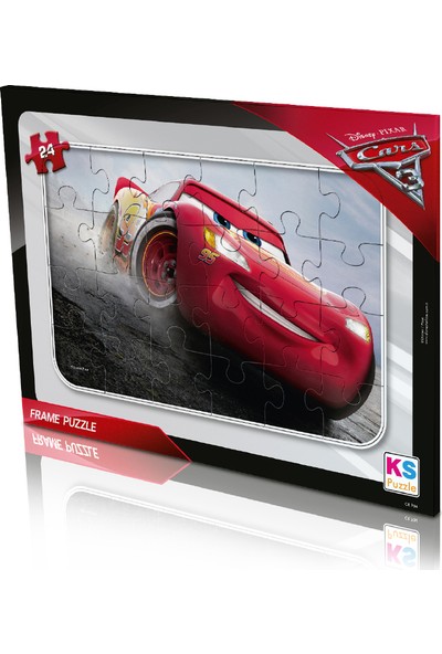 KS Games Cars Frame Puzzle 24