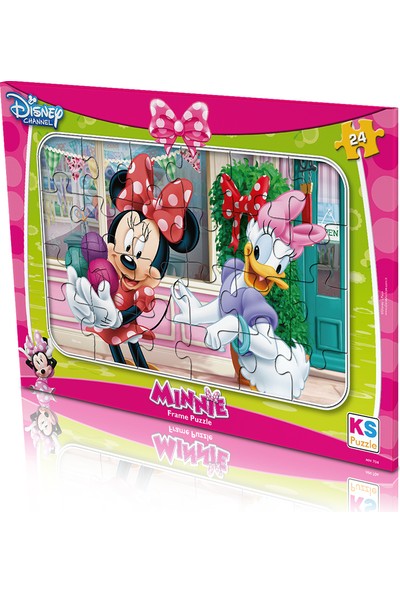 KS Games Minnie Mouse Frame Puzzle 24