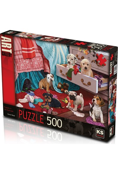 KS Games Puppies İn The Bedroom
