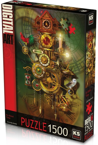 KS Games 1500 Parça It s About Time Puzzle - Ciro Marchetti