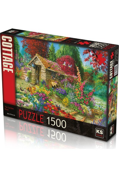 KS Games Çiçekli Bahçe 1500 Parça Puzzle - John Francis