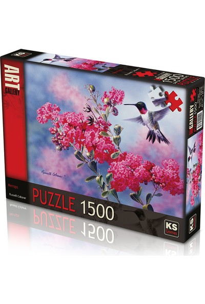KS Games Merops 1500 Parça Puzzle - Russell Cobane KS Games Merops 1500 Parça Puzzle - Russell Cobane