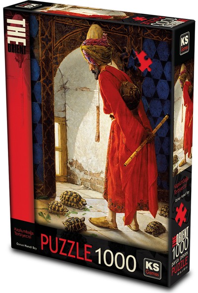 KS Games 1000 Parça Puzzle Kaplumbağa Terbiyecisi