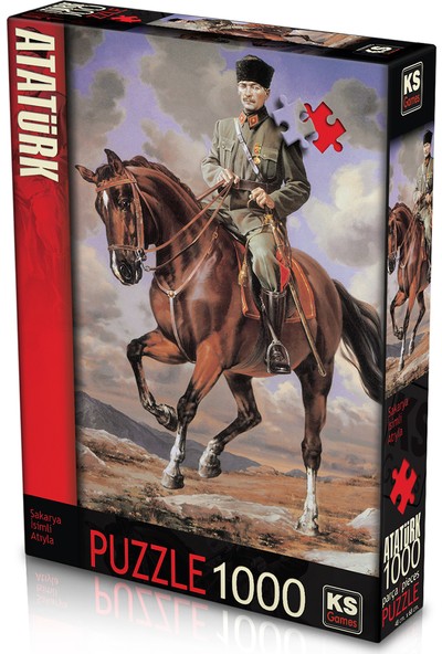 KS Games 1000 Parça Puzzle Gazi Mustafa Kemal Sakarya Adlı Atıyla KS Games 1000 Parça Puzzle Gazi Mustafa Kemal Sakarya Adlı Atıyla