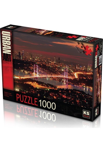 KS Games Boğaziçi'nde Işıkların Dansı Istanbul 1000 Parça Puzzle