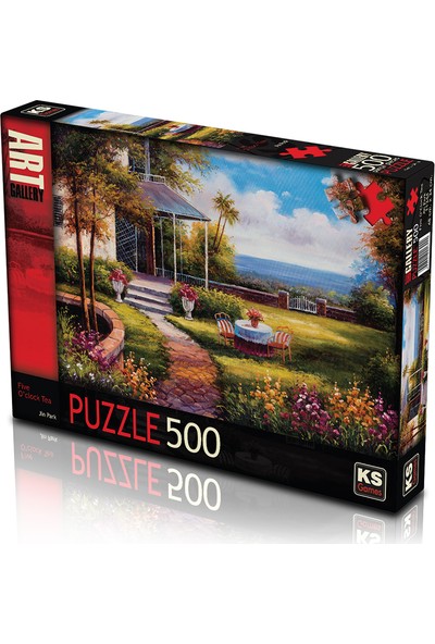 Ks Games 500 Parça Five O'Clock Tea Jin Park Ks Games 500 Parça Five O'Clock Tea Jin Park