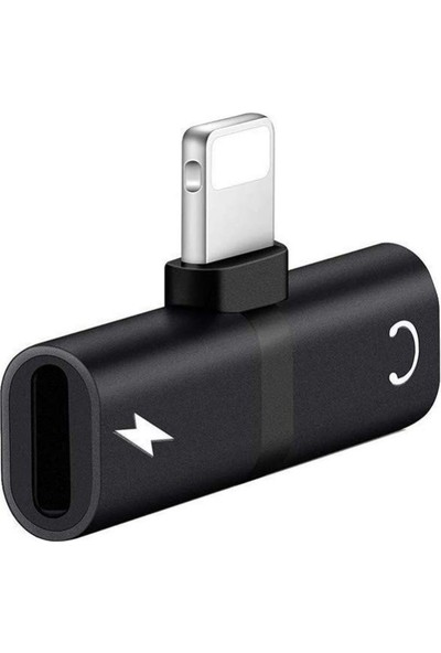 Shinwa iPhone X 7 8 Plus Max Kulaklık Şarj Dönüştürücü Çevirici