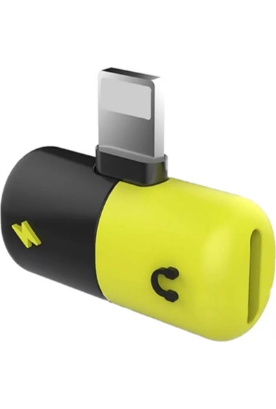 Kyrotech iPhone Uyumlu X-8-7-6-5-S-Plus Mini Kapsül Şarj ve Kulaklık Dönüştürücü Kyrotech iPhone Uyumlu X-8-7-6-5-S-Plus Mini Kapsül Şarj ve Kulaklık Dönüştürücü