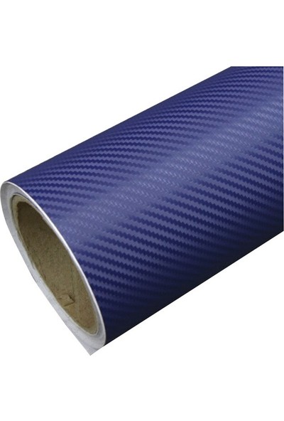 Temiz Auto Mavi Karbon Folyo 127 x 100 Cm