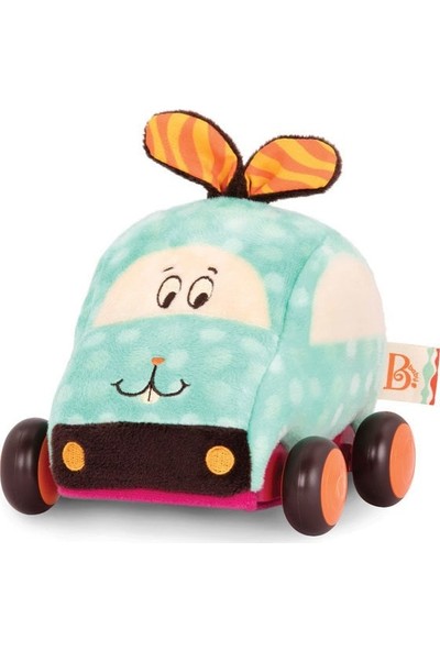 Btoys Peluş Çek Bırak Araba Mavi