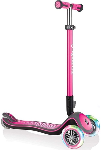 Globber Scooter Elite Deluxe Işıklı Pembe Globber Scooter Elite Deluxe Işıklı Pembe