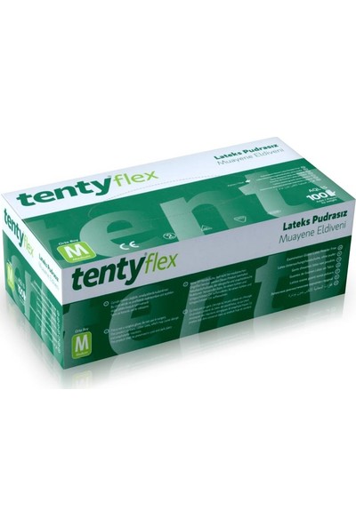 Lateks Pudrasız Eldiven 100 Lü(Medium) Lateks Pudrasız Eldiven 100 Lü(Medium)