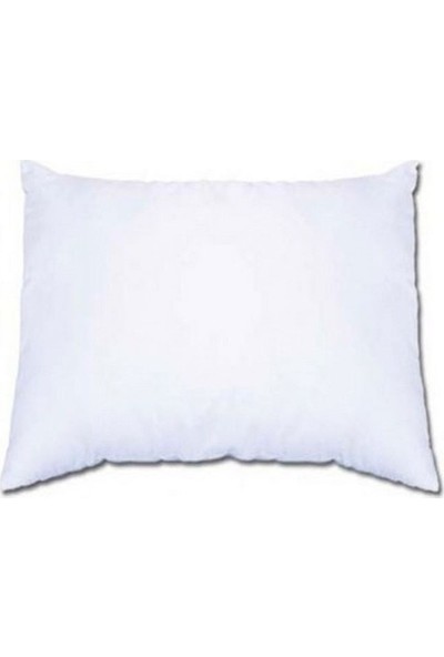 Başaran Tekstil Standart Düz Beyaz Elyaf Yastık