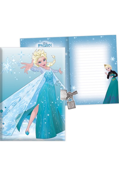 Frozen 14*20 104 Yaprak Kilitli Hatıra Def.
