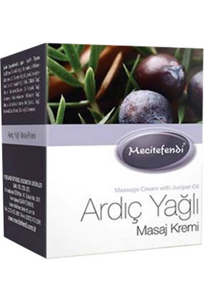 MecitEfendi Ardıç Yağlı Masaj Kremi 90 ml MecitEfendi Ardıç Yağlı Masaj Kremi 90 ml