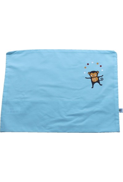 Uygun Bebe Maymun Baskılı Yastık Kılıfı 30 x 39 cm