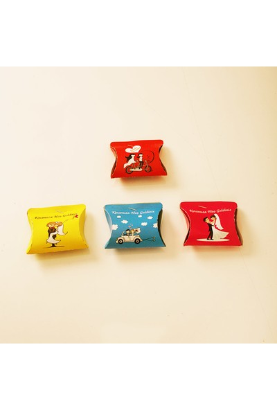 Kına Dükkanı Düğünümüze Hoşgeldiniz Hediyelik Torba 100 Adet Kına