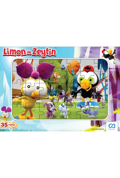 Ca GamesLimon İle Zeytin 35 Parça Puzzle Ca GamesLimon İle Zeytin 35 Parça Puzzle