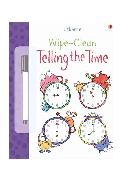 Wipe Clean Telling The Time - Jessica Greenwell Wipe Clean Telling The Time - Jessica Greenwell