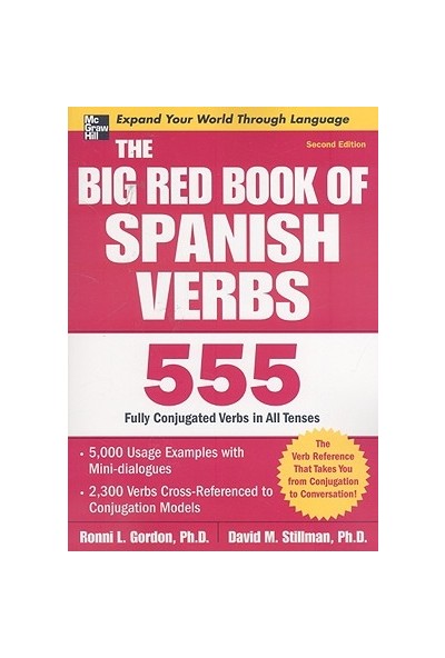The Big Red Book Of Spanish Verbs 555 - David Stillman